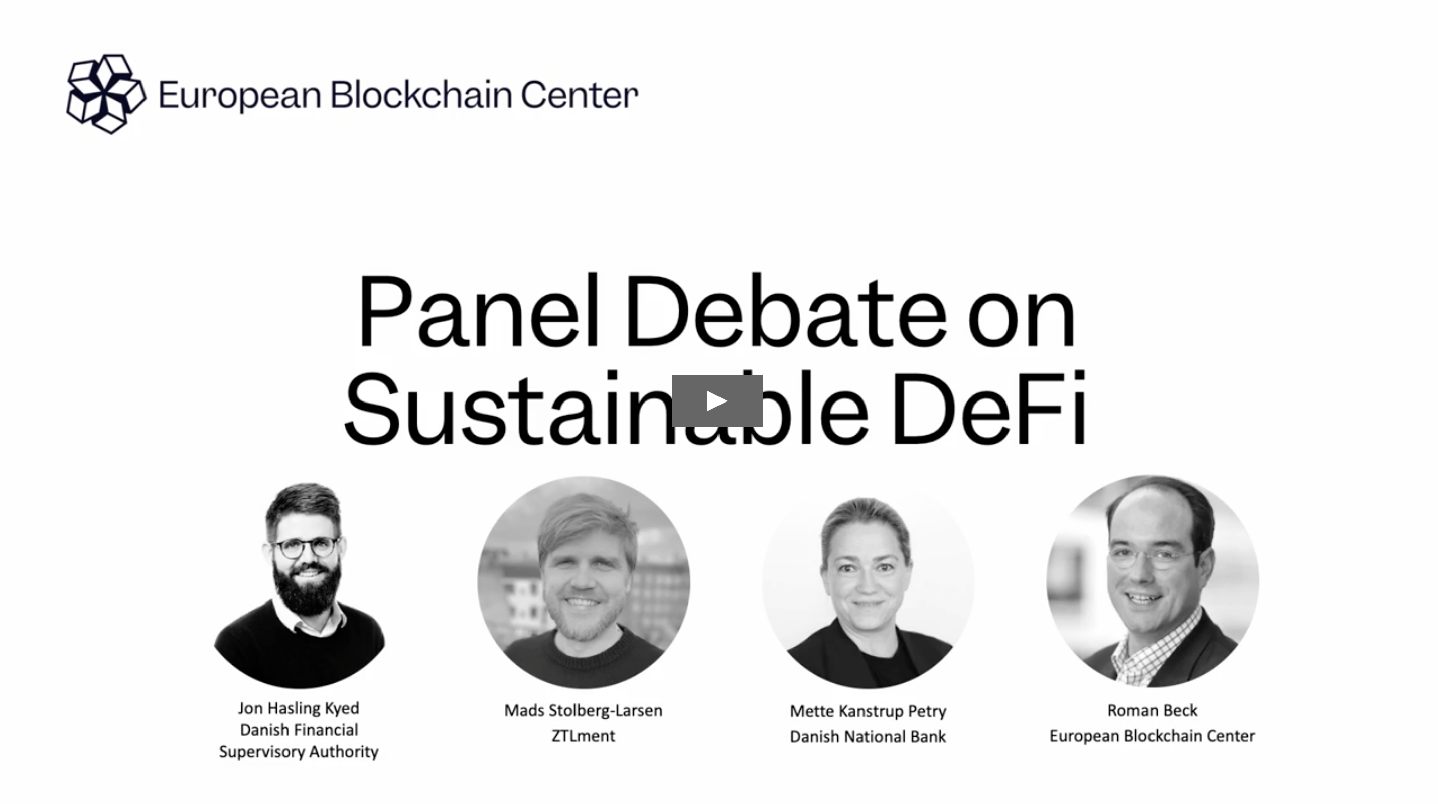Panel Discussion At The Nordic Blockchain Summit Crypto Ledger Lab